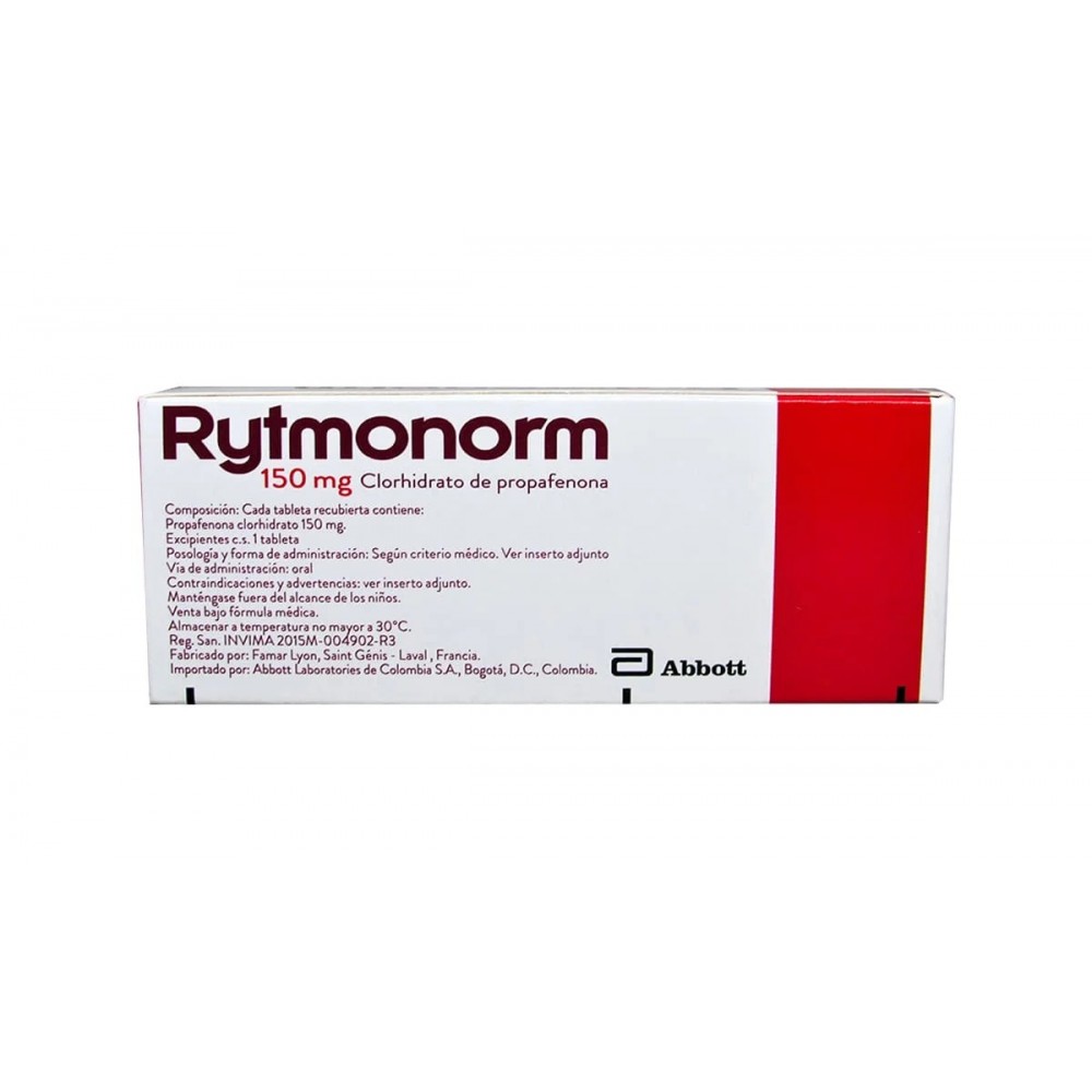 RITMONORM 150MG X 30 TABLETAS ABBOTT